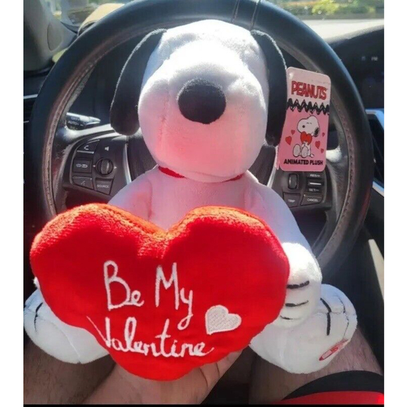 Ruz | Toys | 224 Peek A Boo Valentines Day Plush Snoopy Peanuts ...